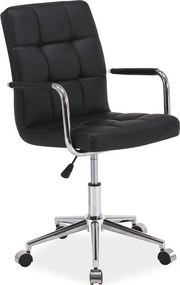 Casarredo - Komfort nábytek Kancelářská židle Q-022, černá