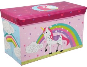 Dětský úložný box Unicorn, 60 x 30 x 35 cm