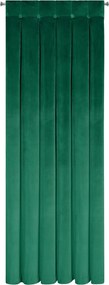 ZATEMŇOVACÍ ZÁVĚS NA POUTKÁCH ALITA 85X250 CM TMAVĚZELENÁ