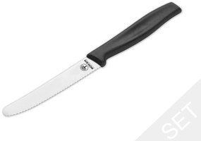 Böker Solingen Set kuchyňských nožů Sandwich 6 ks černé