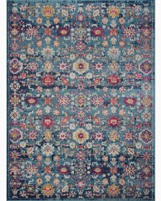 Luxusní koberec, 200 x 290 cm, modrý mix