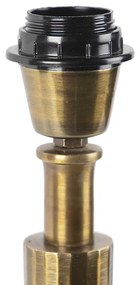 Art deco stolní lampa bronzová bez stínidla - Torre