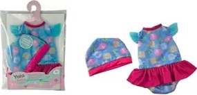 PLEJO Oblečení pro panenku modrá 40 - 43 cm / od 3 let
