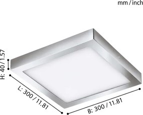 Eglo 98561 - LED RGBW Stmívatelné stropní svítidlo FUEVA-C LED/21W/230V BT IP44