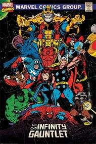 Plakát - Marvel Retro (Infinity Gauntlet)
