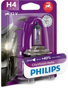 Autožárovka philips h4 cityvision moto