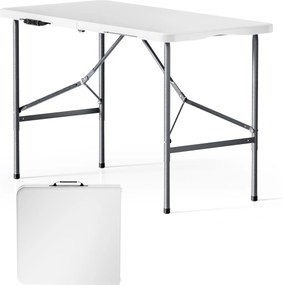 Kempingový stůl Wiltec – 122 × 60 × 75 cm (63362)