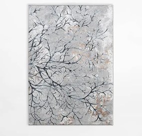Šedo-modrý koberec MONTENEGRO 160x230 cm