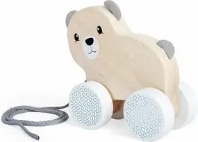 Bigjigs Toys Tahací medvídek / od 12 měsíců
