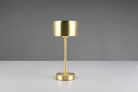 LED stmívatelná stolní lampa ve zlaté barvě (výška 30 cm) Jeff – Reality