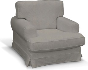 Potah na křeslo IKEA Ekeskog barva šedá látka pletený vzor