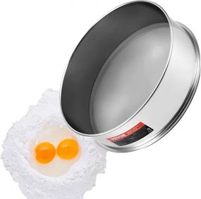 Síto na mouku s jemným sítem z nerezové oceli 150 ok na 25,4 mm