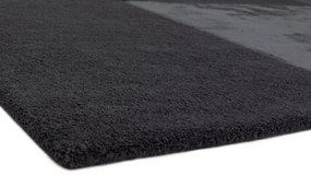 Černý  koberec Kitkat Charcoal Rozměry: 200x290 cm