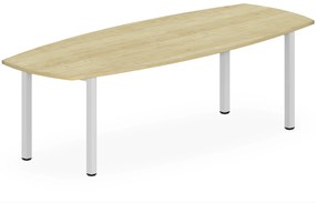Artspect 107-S2510 - Stůl jednací 250x100cm - Bílá