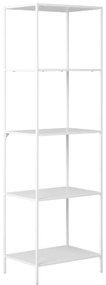 House Nordic Kovová knihovna VITA bílá 170x50 cm 3001071