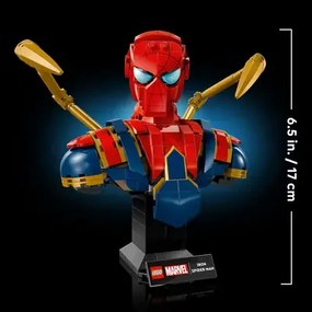 LEGO® Marvel 76326 Busta Iron Spider-Mana / Počet dílků: 379 / od 18 l