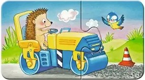 Ravensburger Moje první puzzle Zvířecí staveniště 9x2 dílků / od 2 let
