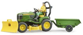 Bruder Zahradní traktor John Deere X949 se zahradníkem