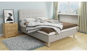 Kontinentální postel Estelle, Rozměr postele: 160 x 200 cm, Potah: Solo 264