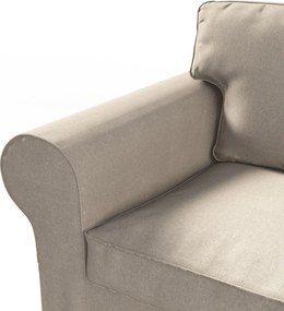 Potah na pohovku IKEA Ektorp 3-místná rozkládací, NOVÝ MODEL 2013 barva béžová látka pletený vzor