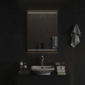 Koupelnové zrcadlo s LED osvětlením 60 x 80 cm 3154051
