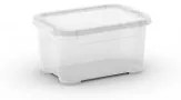 KIS Plastový úložný box - T Box XXS, Transparentní, 5 L