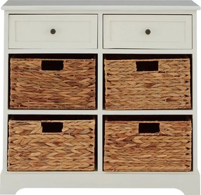Slonovinová komoda z masivu pavlovnie 76x70x33 cm Vermont – Premier Housewares