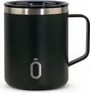 Runbott FC Barcelona Black / Termohrnek / 400 ml / nerezová ocel