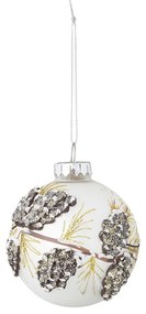 Bloomingville, Vánoční skleněné koule  Skanny Ornament | barevná