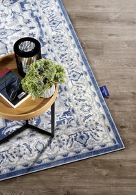 Villeroy & Boch Kusový koberec 106122 Cream, Blue, 120x170, modrá, ložnice