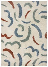 Flair Rugs koberce Kusový koberec Alta Squiggle Multi - 80x150 cm
