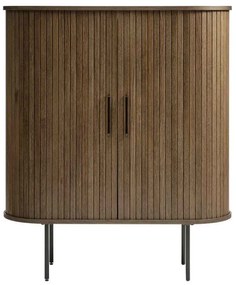 Designová skříňka Vasiliy 118 cm kouřový dub