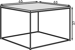 ADRK Furniture Konferenční stolek Roni