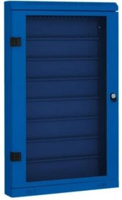 Uzamykatelná skříňka na klíče 160 háčků, modrá