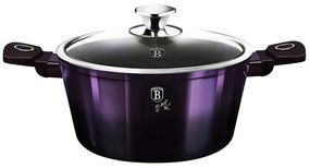 BERLINGERHAUS Kastrol s poklicí s titanovým povrchem 24 cm Purple Eclipse Collection BH-6629