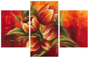 Obraz květů tulipánů (90x60 cm)