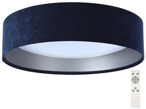 BPS Koncept | LED Stmívatelné stropní svítidlo SMART GALAXY LED/24W/230V modrá/stříbrná 3000-6500K + DO | BS0356