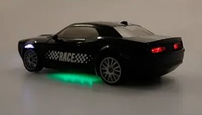 AMEWI RC Drift Muscle Car černá / 4WD / 1:20 / RTR / LED podsvětlení