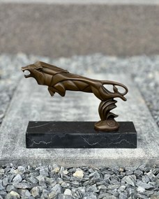 Bronzová socha - LEV ART DECO