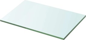 Policové desky 2 ks sklo čiré 20 x 25 cm 3051545