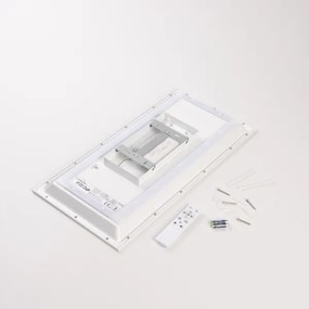 LED RGBW Stmívatelný přisazený panel LED/22W/230V 2700-6500K 29,5x59,5 cm + DO