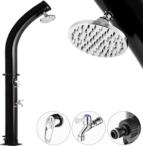 Deuba Zahradní solární sprcha Bow Black 20 L
