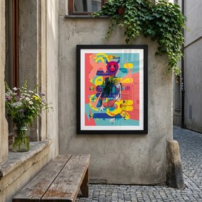 Šimon Dub | Online #2 Rám: Černý, Velikost: 30 x 20 cm