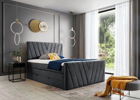 Dvojlůžko boxspring CANDICE - Nube 06 - 180x200cm