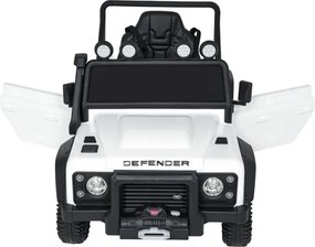Elektrické autíčko Land Rover Defender 110 SVX bílé