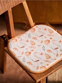 Sinsay - Sada oboustranných polštářků na židli s podzimním motivem 2 pack - oranžová
