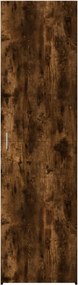 Skříň highboard kouřový dub 50 x 42,5 x 185 cm kompozitní dřevo 3281417