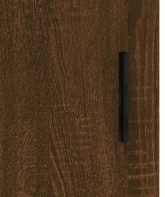 Skříň highboard hnědý dub 69,5 x 34 x 180 cm kompozitní dřevo,  3198168