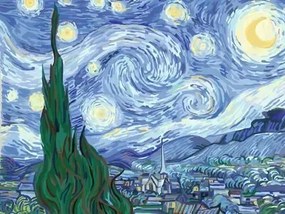Ravensburger CreArt Vincent van Gogh: Hvězdná noc / od 14 let