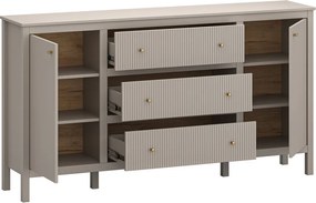 Komoda 2d3s (E) taupe Kleo
